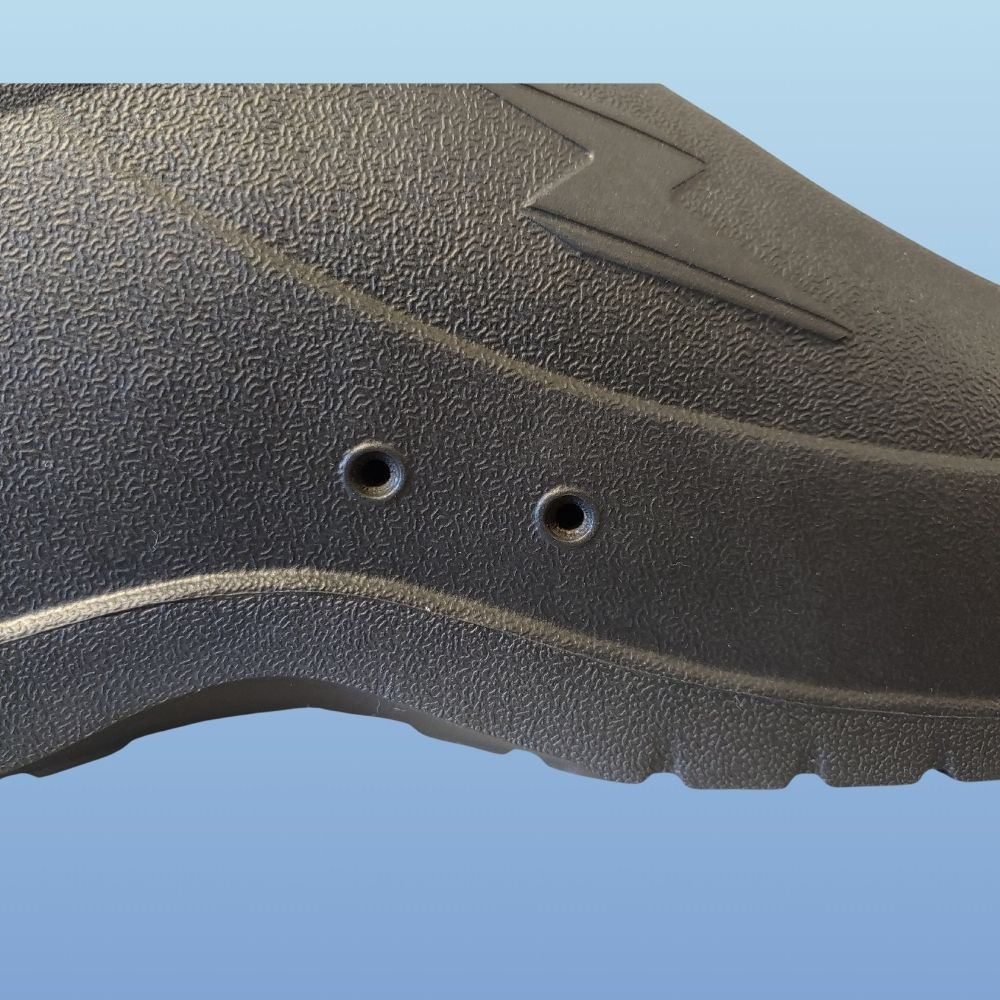 Cleanroom ESD Shoe, White or Black - Static Control