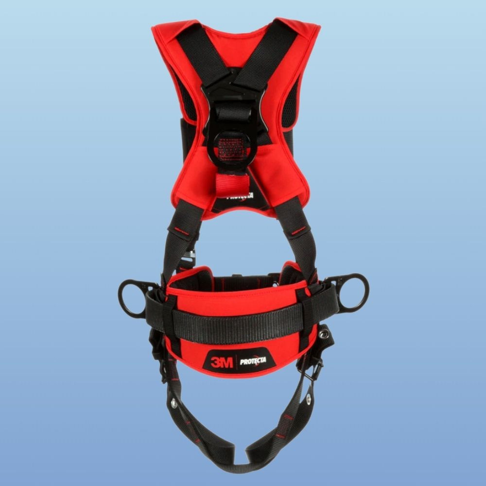 3M 1161205 Protecta Comfort Safety Harness, Construction-Style
