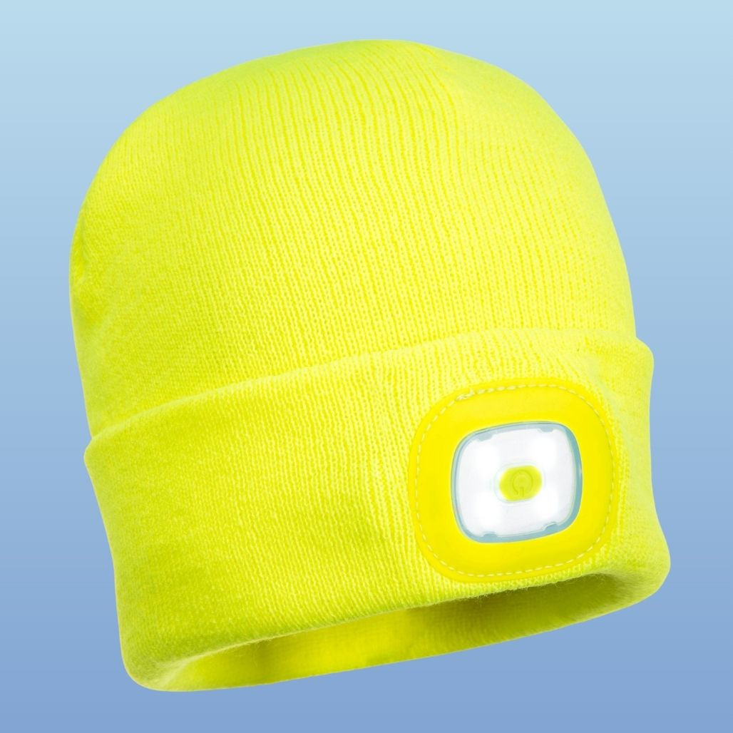 Portwest B029 Rechargeable LED Beanie