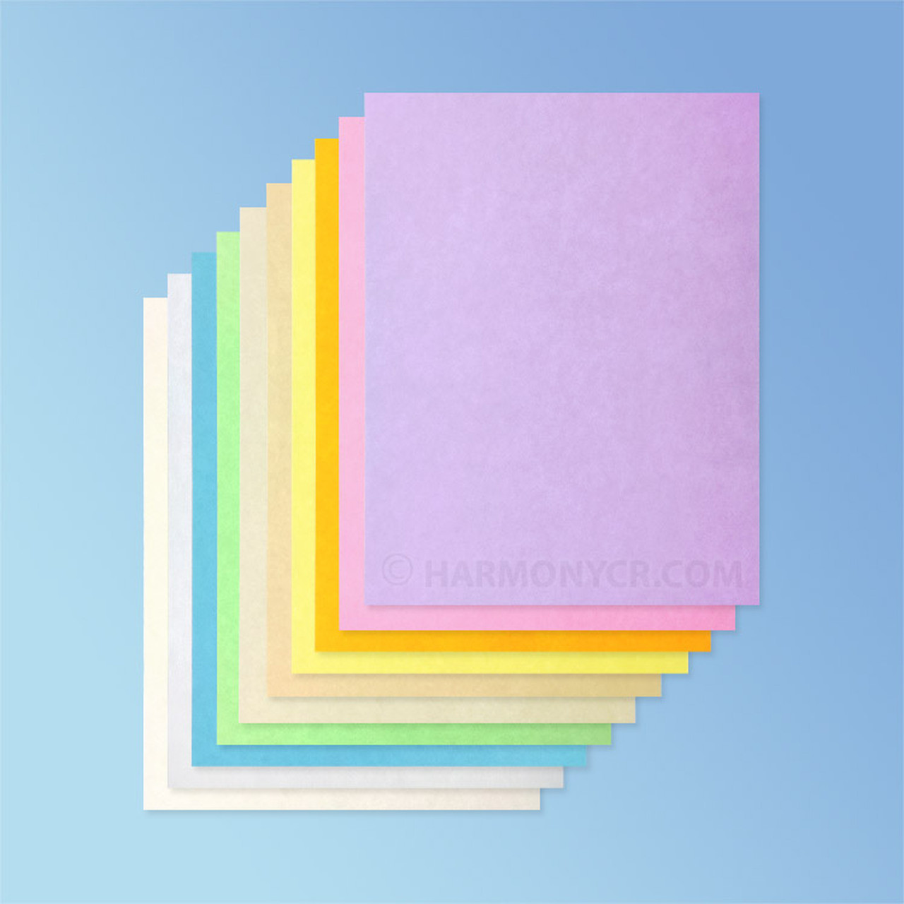 Columbia Clean Room 8.5 x 11" PE Coated Cleanroom Paper