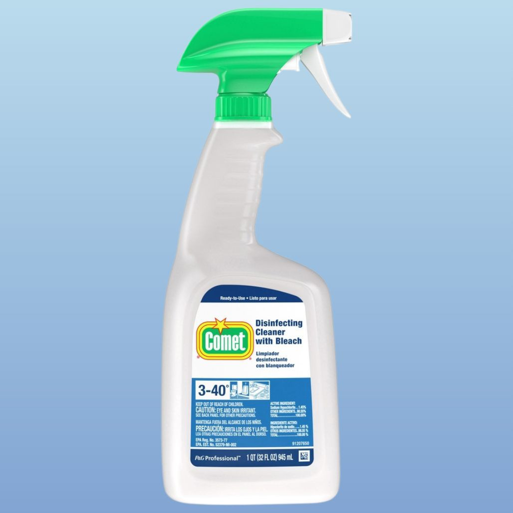 Comet Disinfecting Cleaner with Bleach, 32 oz Spray [75350]