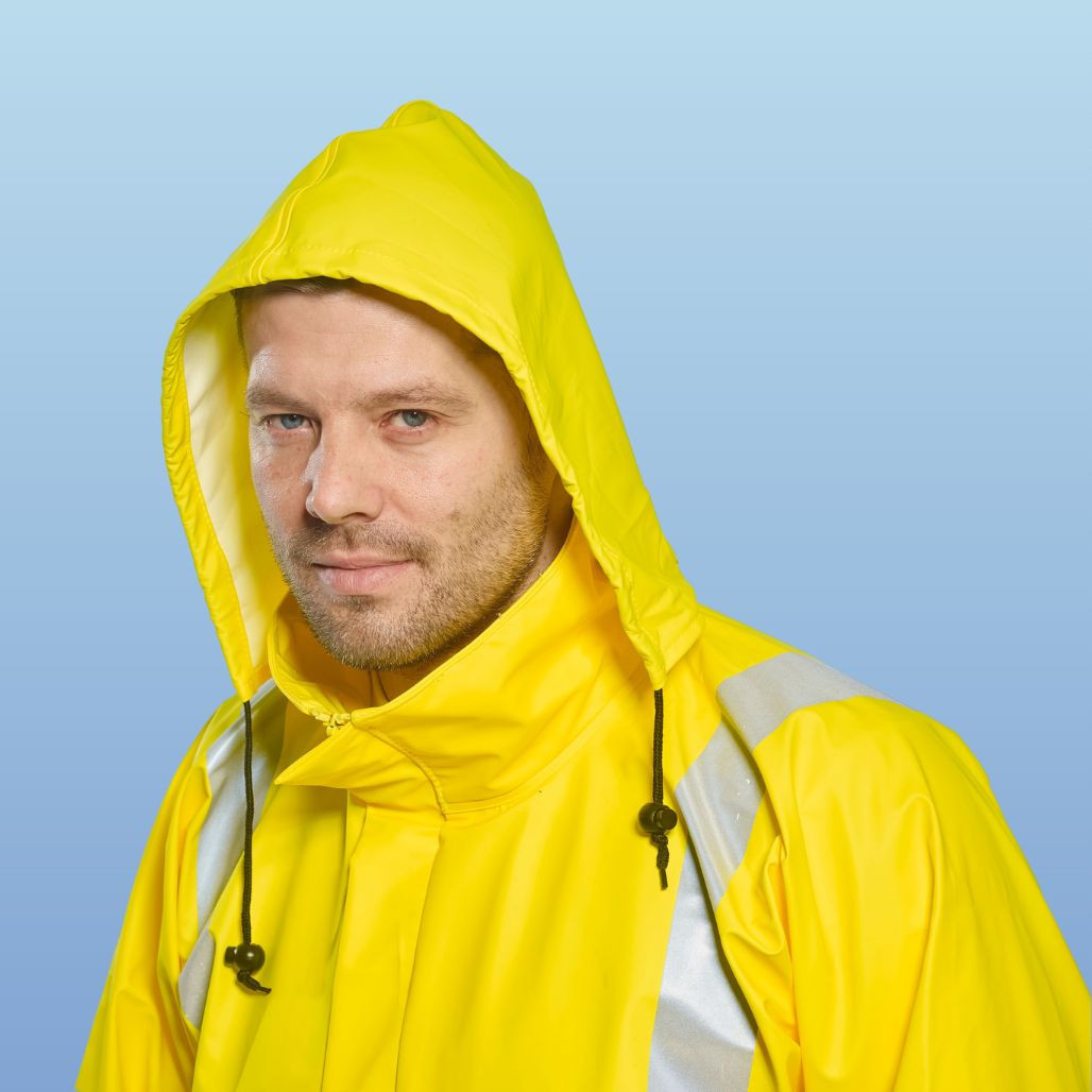 Portwest FR41 Class 3 Hi-Vis FR Rain Jacket