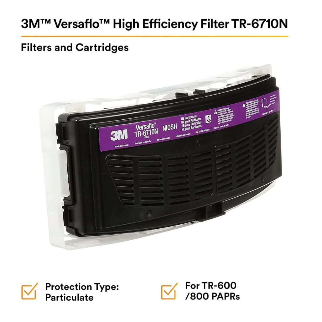 3M Versaflo High Efficiency Filter | TR-6710N-5 / 37357(AAD)