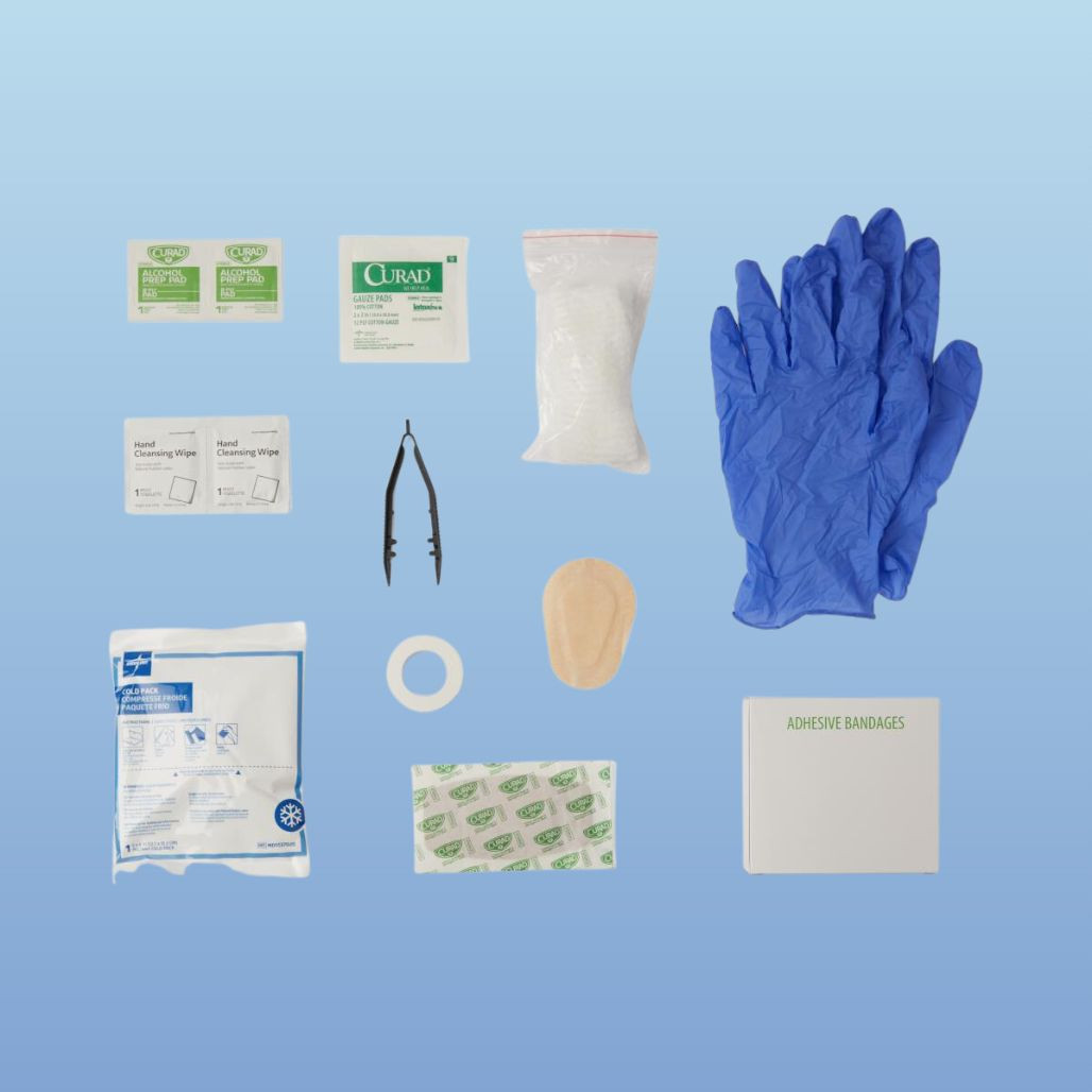 CURAD 175-Piece Complete First Aid Kit with Hard Case