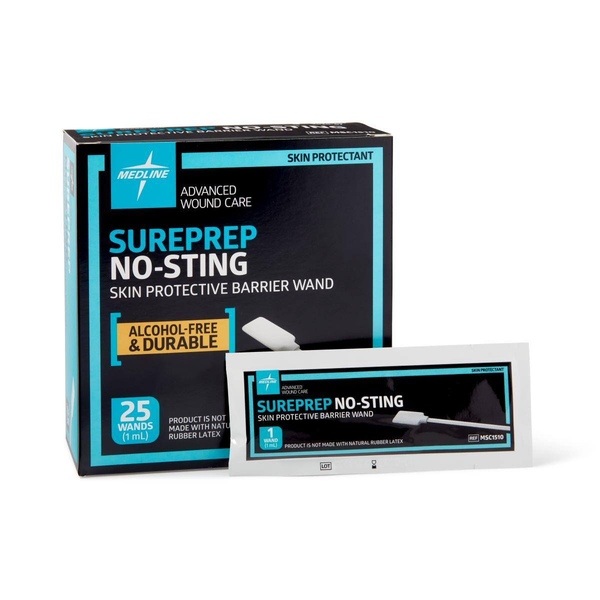 Medline SurePrep No-Sting Skin Protective Barrier Wands