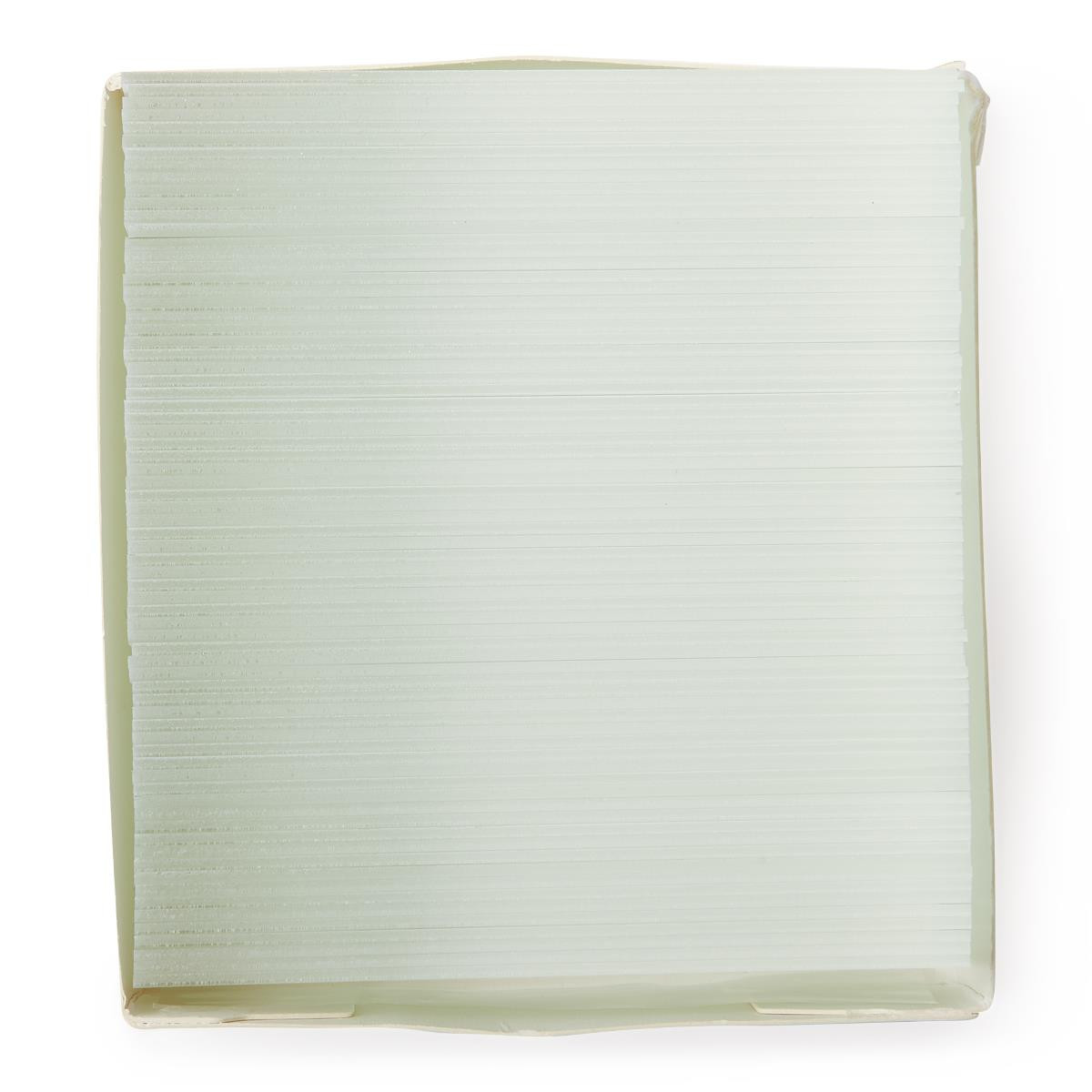 Medline Microscope Slides with Ground Edges, 25 x 75 x 1 mm