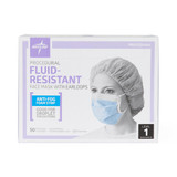 Medline Procedure Face Masks with Ear Loops (ASTM Level 2)