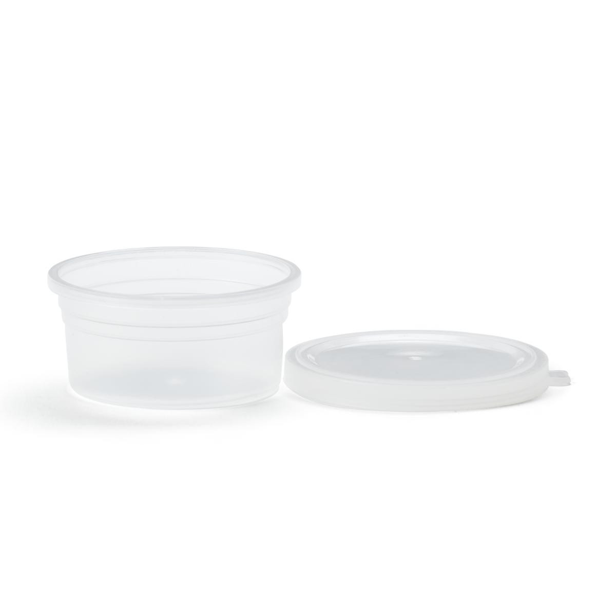 Medline Empty Putty Container with Lid, 2 oz., 20/bag