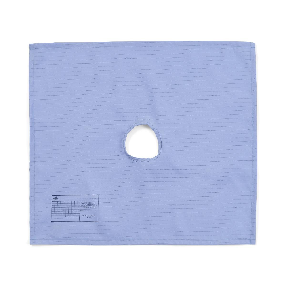 Medline Sterile Fenestrated Disposable Drapes, 18" x 26"