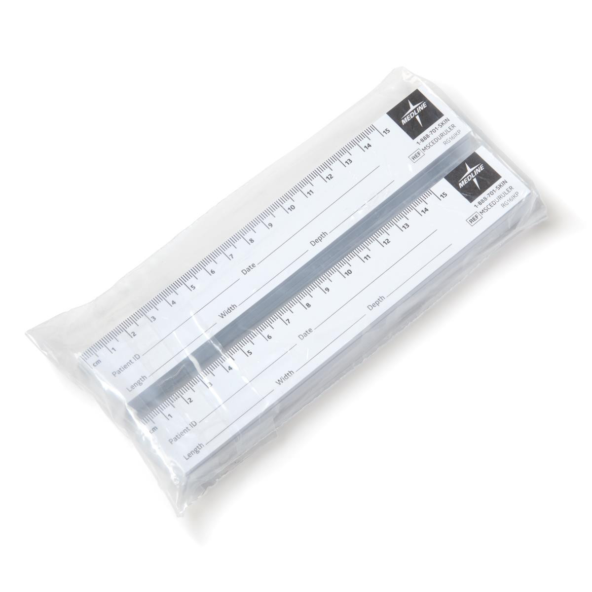 Medline Educare Paper Wound Ruler, 250/case