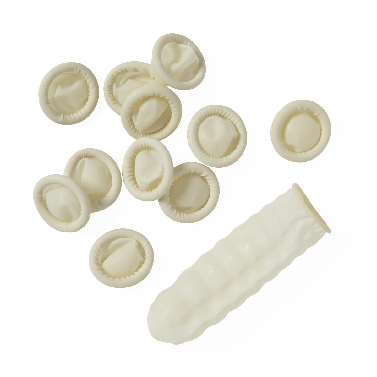 Medline Lightly Powdered Finger Cots, Medium, 144/bag