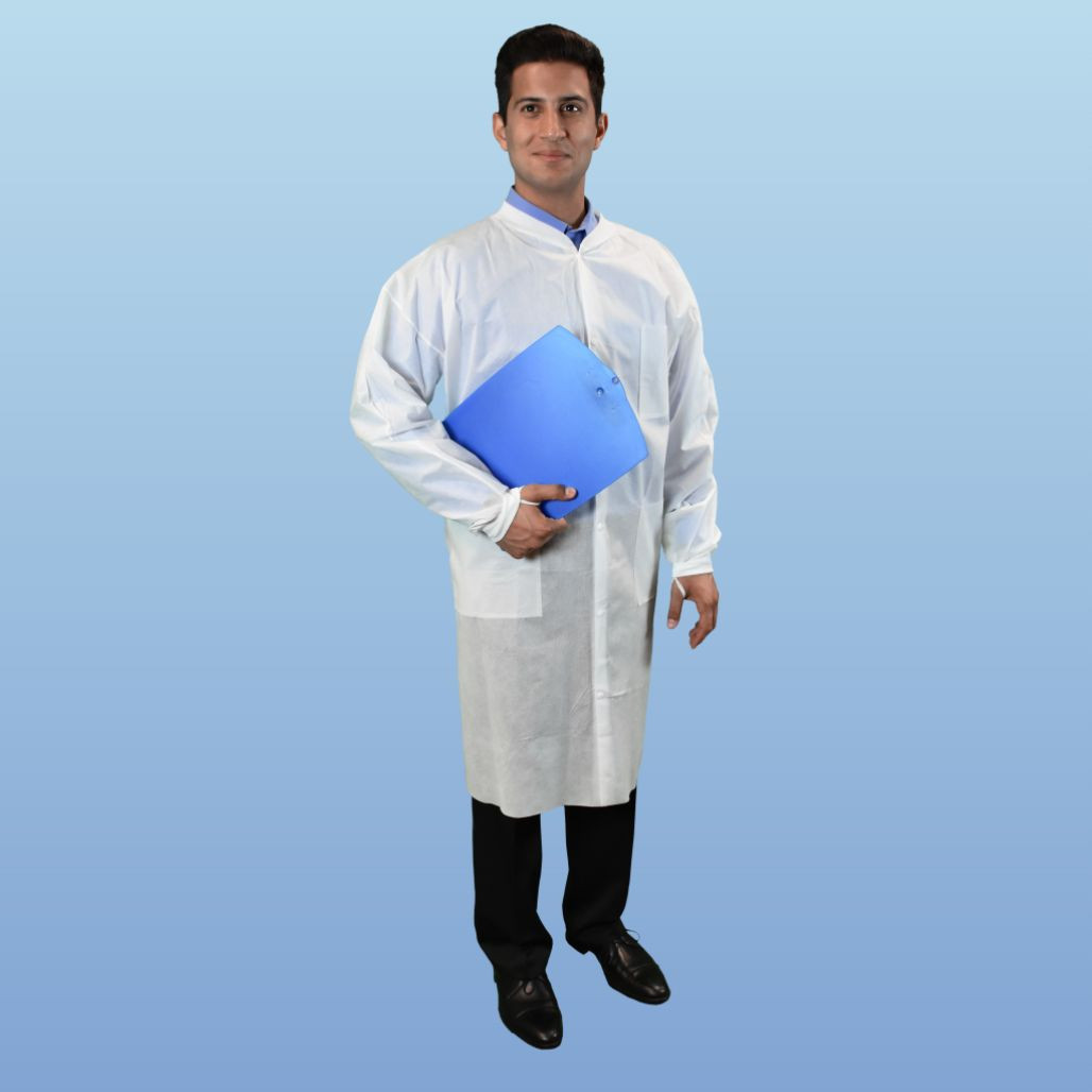 Disposable Lab Coats and Frocks - Harmony Lab & Safety Supplies
