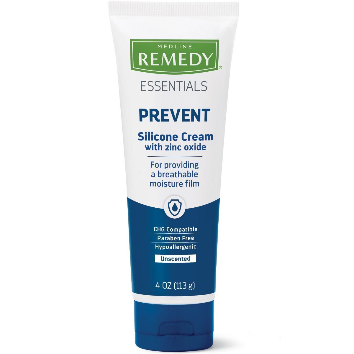Medline Remedy Essentials Zinc Oxide Protectant Paste, 4 oz.