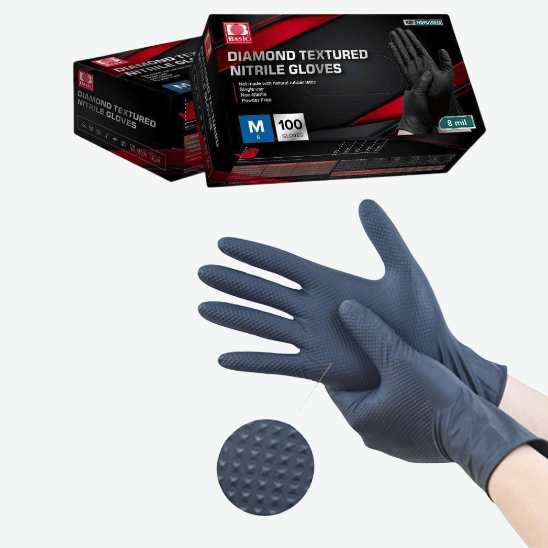Black Disposable Gloves –Black Nitrile, Latex, and Vinyl Gloves