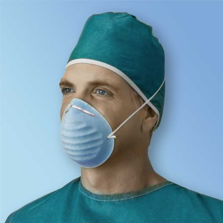 Medline NON27420EL Protective Procedure Face Masks with Shield