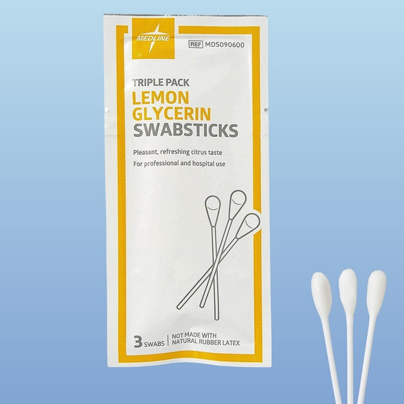 Medline Glycerin SwabSticks - Harmony Lab & Safety Supplies