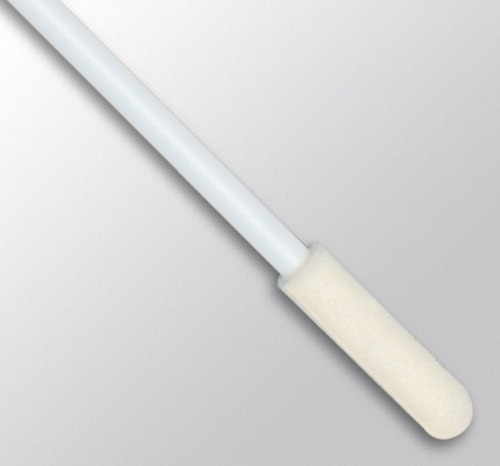 Elongated Tip Knitted Polyester Cleanroom Swab - Harmony Lab