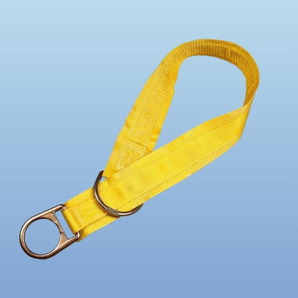 3M DBI-SALA D-Ring Extension, 1.5 ft, Yellow, ea