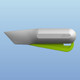 Slice 10493 Auto-Retractable Metal Squeeze Knife