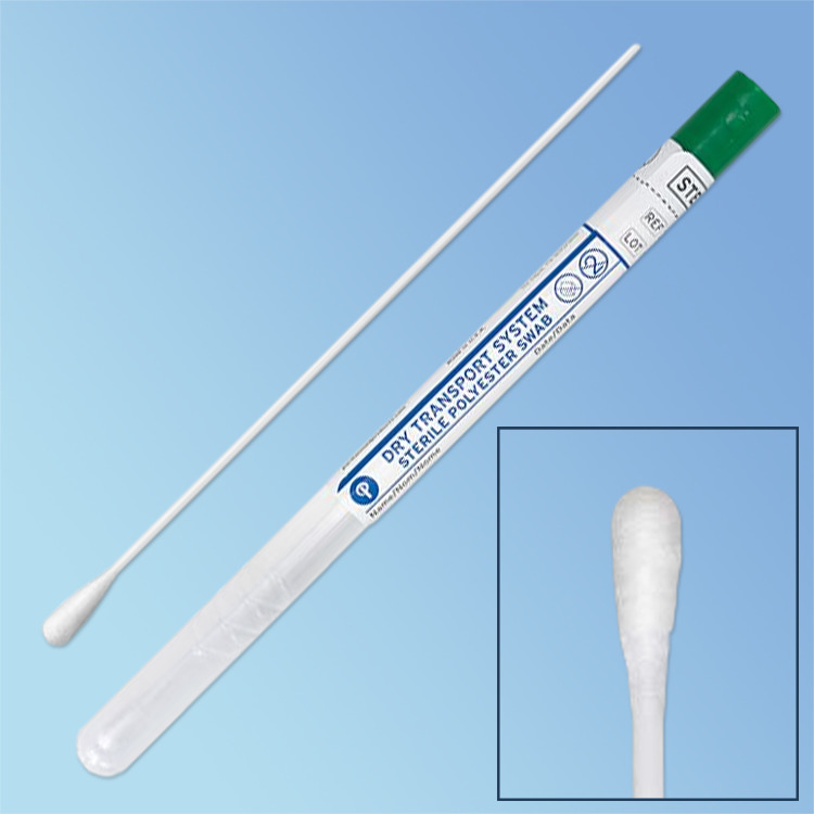 Puritan 25-806 1PD BT Sterile Regular Tip Polyester Swab