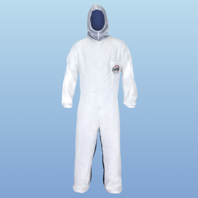 SAS Safety Moonsuit Nylon/Cotton Reusable Hooded Coverall