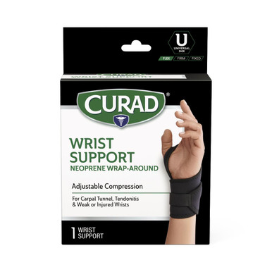 Medline CURAD Universal Wraparound Wrist Support (CURORT197U)