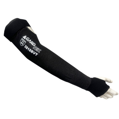 GardTex 18" Cut Resistant Sleeves with Hook and Loop Strap and Thumbhole