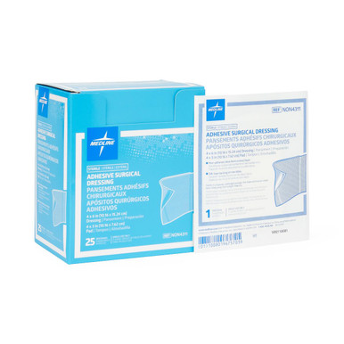 Medline Sterile Adhesive Surgical Dressing