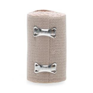 Medline Soft-Wrap Elastic Bandage with Clips, 50/case