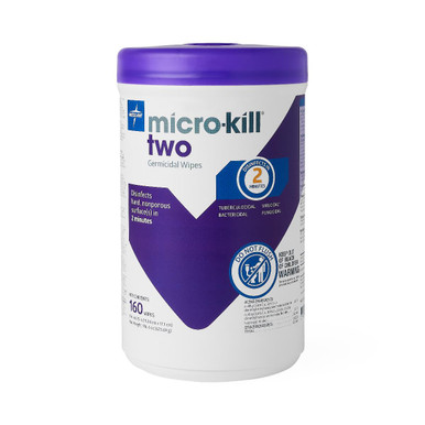 Medline Micro-Kill Two Germicidal Disinfectant Wipes