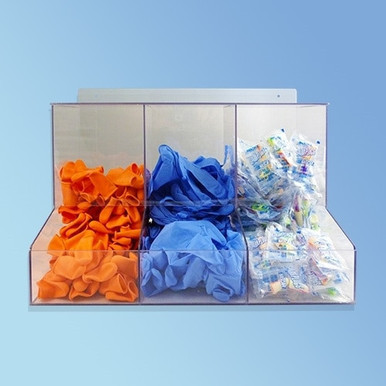 Save on AK-303 Three Compartment Dispensers at Harmony