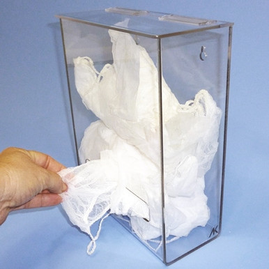 PETG Dispenser for Disposable Beard Covers and Nets at Harmony