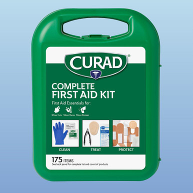 CURAD 175-Piece Complete First Aid Kit with Hard Case