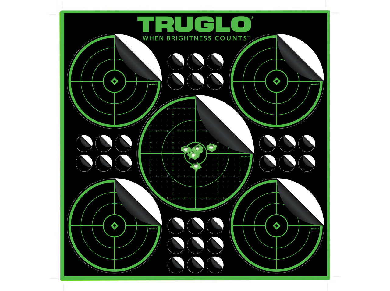 5-Bull Target 12 x 12