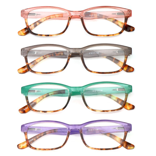 Modern Women's Plastic Reader +1.50