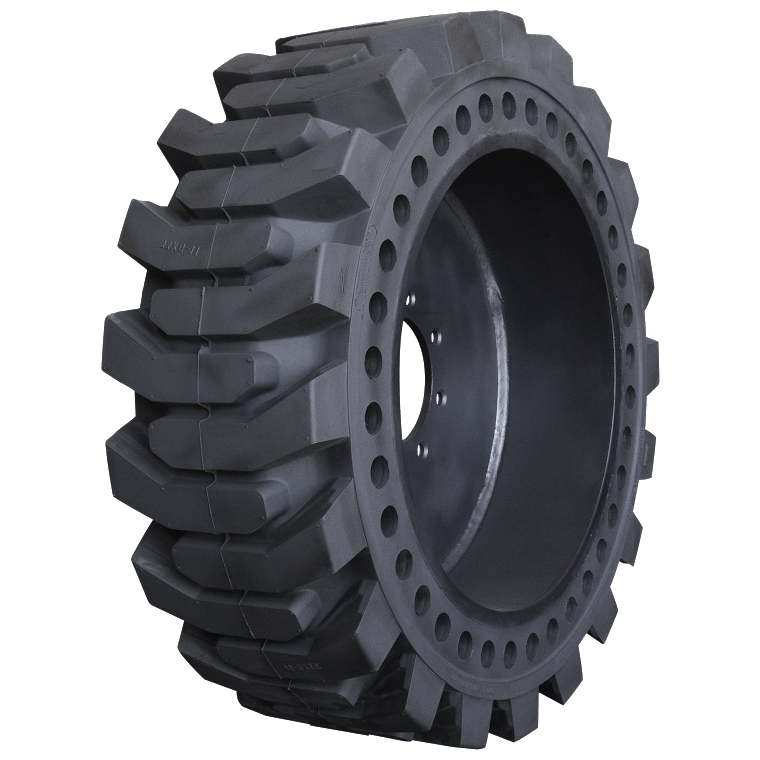 Prowler 10x16.5 ProFlex Solid Skid Steer Tires and Wheels
