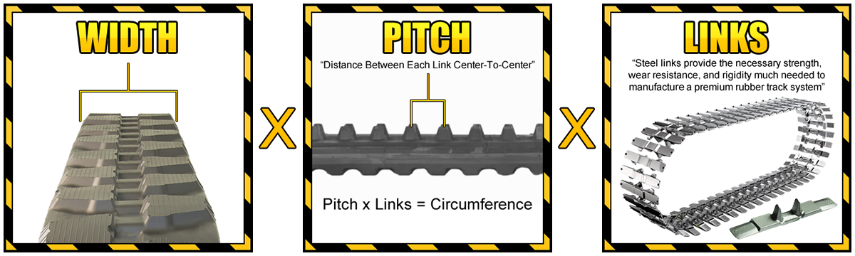 How To Measure Rubber Tracks That Fit Compact Construction Equipment ...