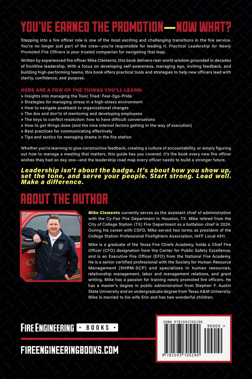 Practical Leadership for Newly Promoted Fire Officers