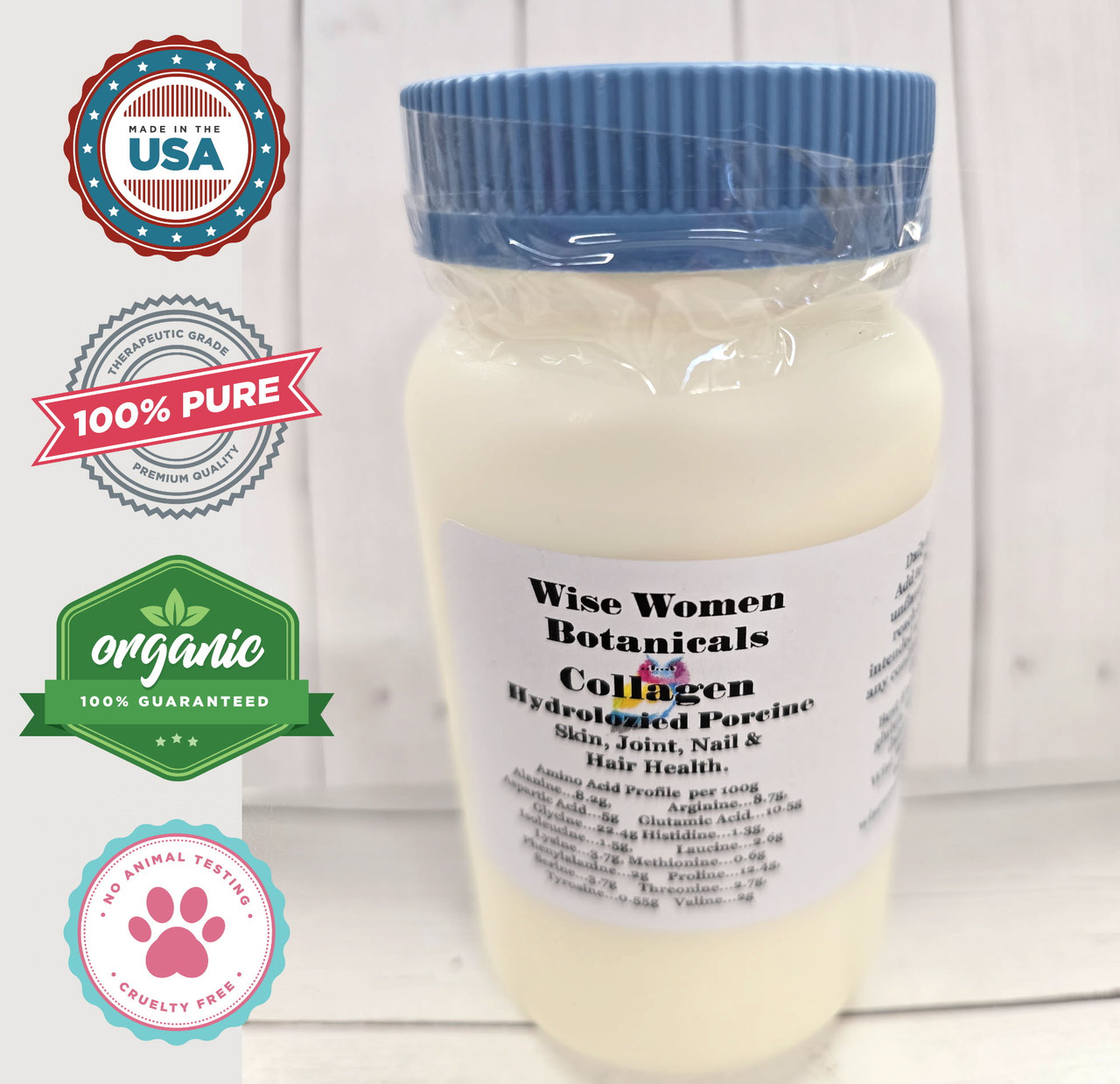 Porcine Collagen - Wise Women Botanicals