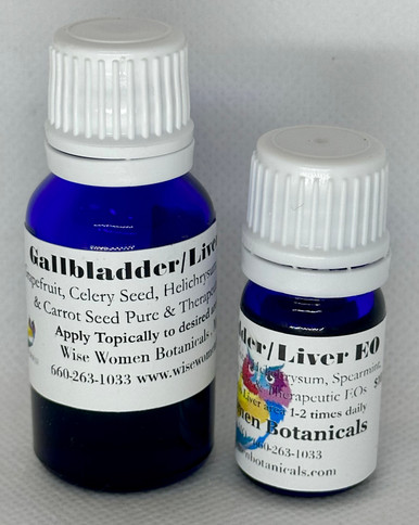 Gallbladder / Liver Essential Oil Blend - Wise Women Botanicals