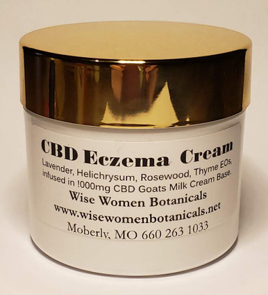 CBD Eczema Cream - Wise Women Botanicals