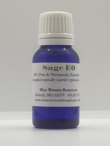 Sage (Dalmatian) Essential Oil - Wise Women Botanicals