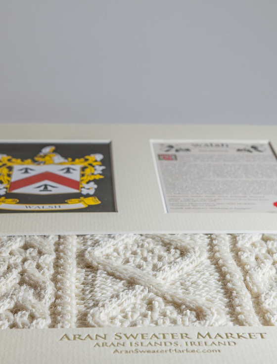 Walsh Clan & History Display - Original Walsh Name Pattern