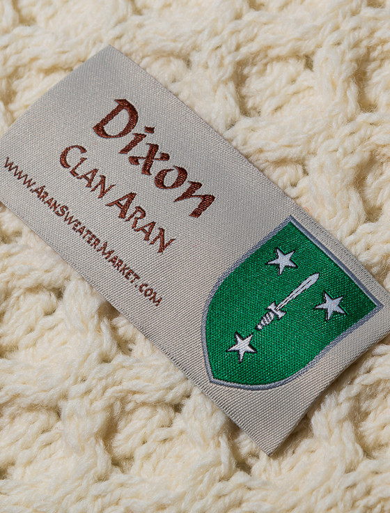 Dixon Clan Aran Poncho From The Aran Sweater Market