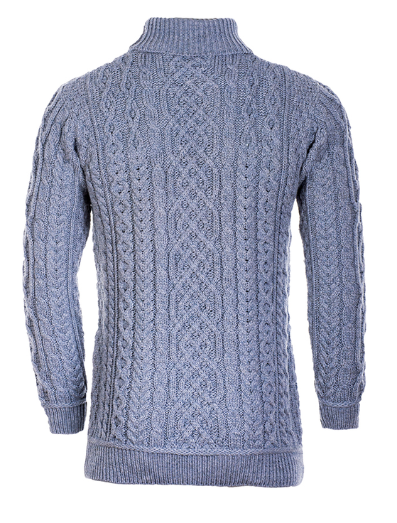 Super Soft Mens Wool Turtleneck Sweater | Aran Sweater Market