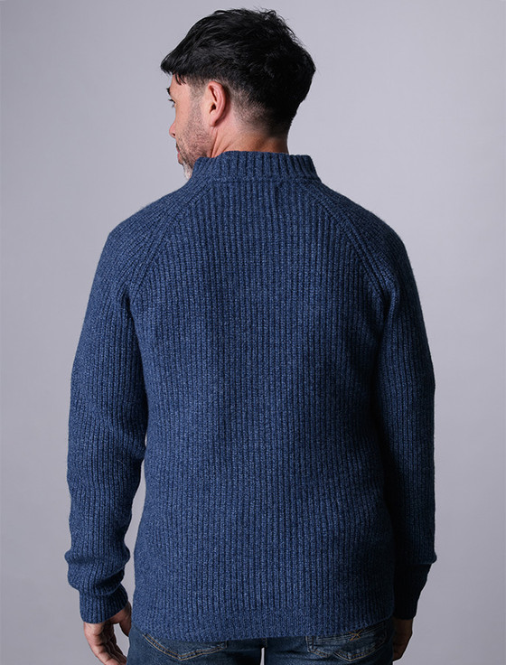 Killybegs Half-Zip Wool Sweater | Aran Sweater Market