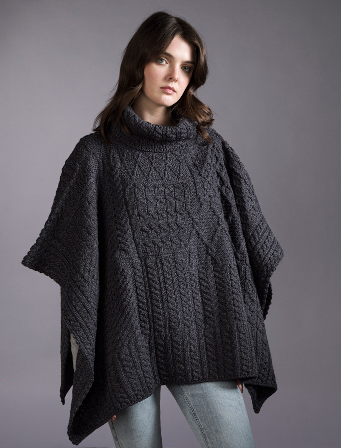 Poncho Capes For Women | Wool Poncho | Aran Sweater Market
