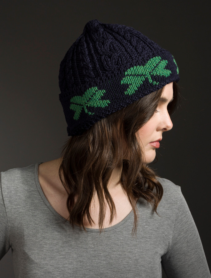 Merino Wool Shamrock Hat