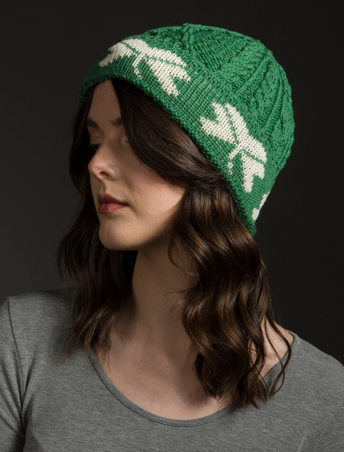 Merino Wool Shamrock Hat