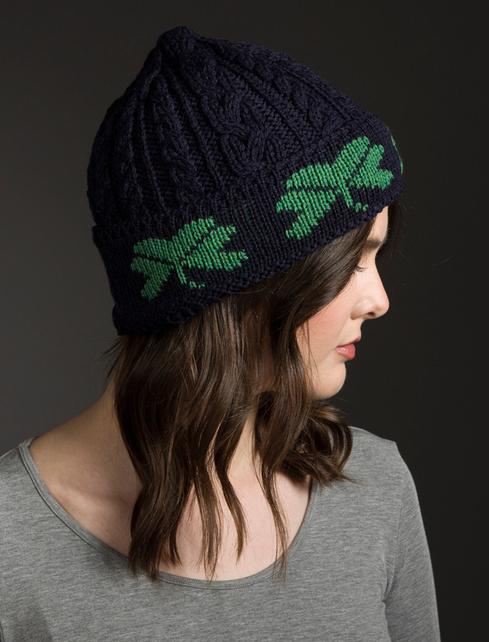 Merino Wool Shamrock Hat